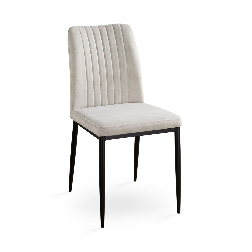 Slay Dining Chair GY-DC-2401 Cream Taupe PU – Xcella
