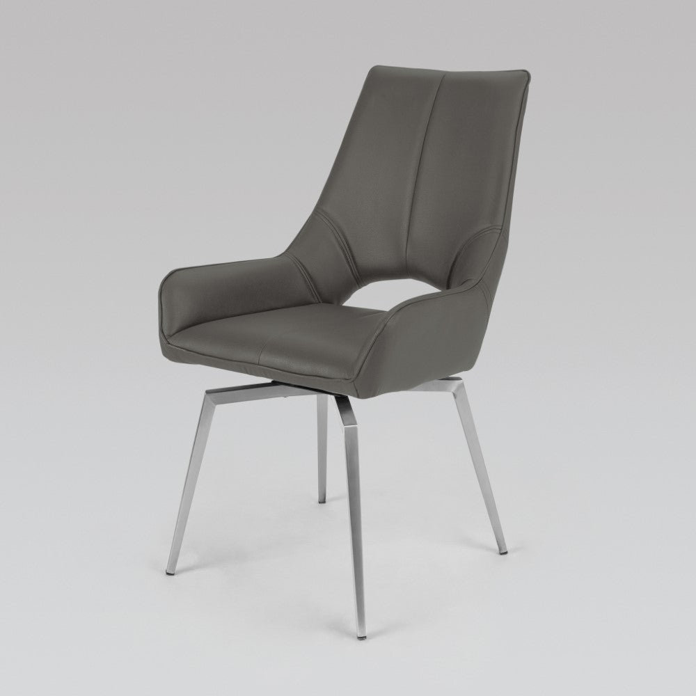 BROMLEY Dining Chair BLACK PU – Xcella